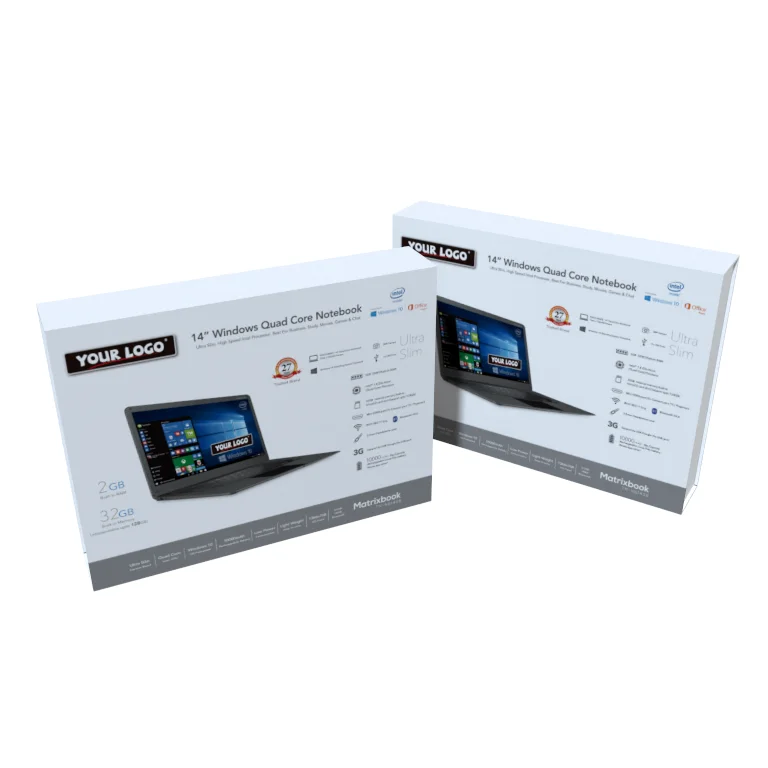 White Paper Cardboard Laptop Packaging Box Oem,Custom Laptop Box For ...