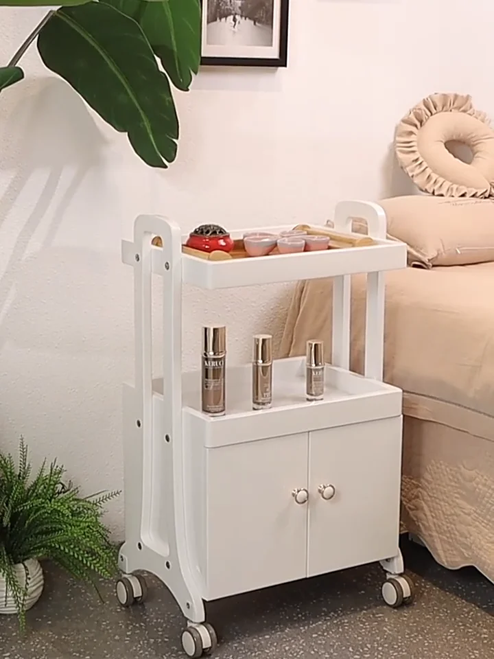 Luxury All-steel Structure Beauty Trolley Has Storage Function And Can ...