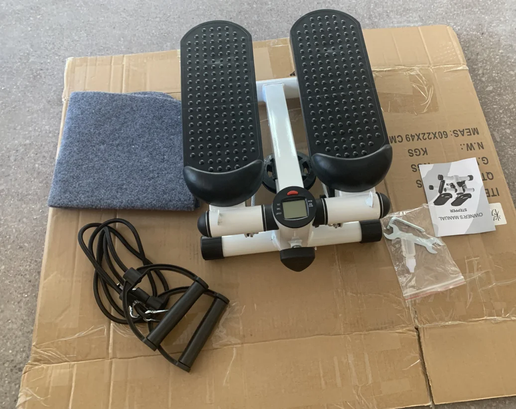 Legs Foot Cycle Mini Under Desk Elliptical Stepper Machine Cross ...