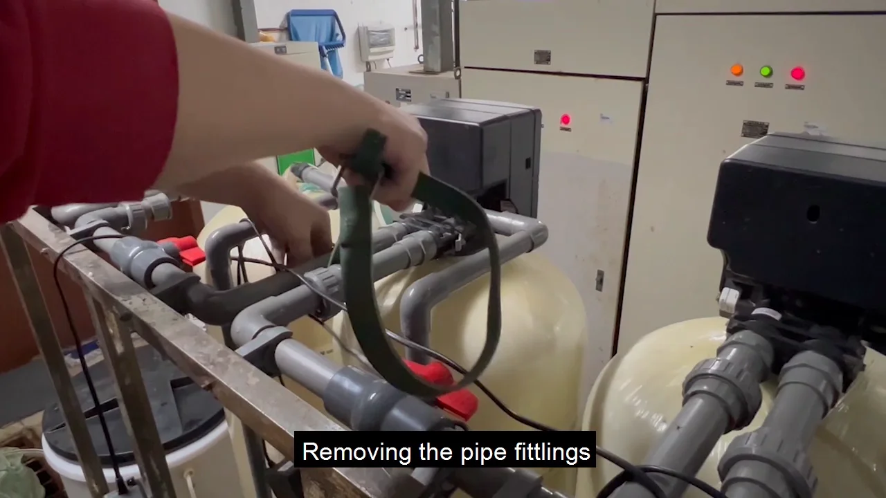 Multiport Automatic Filter Control Valve Runxin F71b1 2 Filter Valve For Water Treatment System