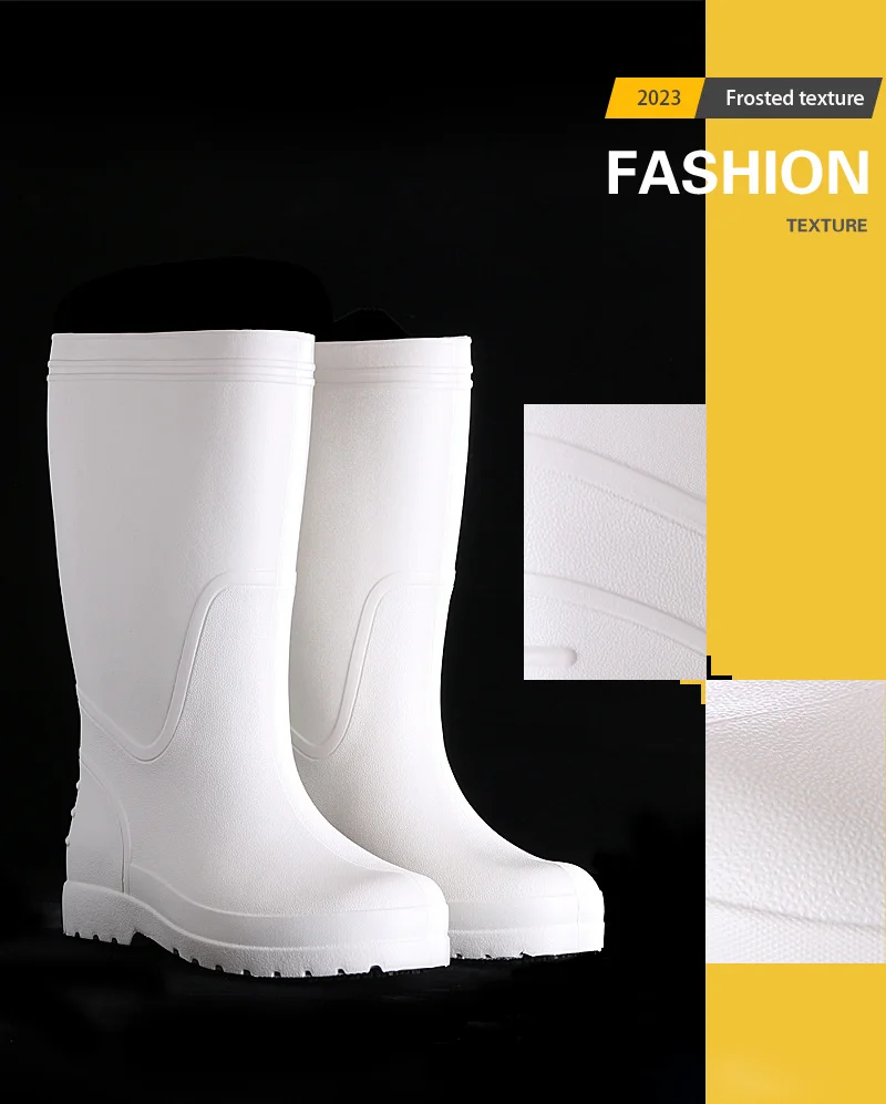 EVA Rain Boots Canteen Rain Shoes White Safty Shoes Men Ankle &Bootie Rain Boots Women Shoes ...