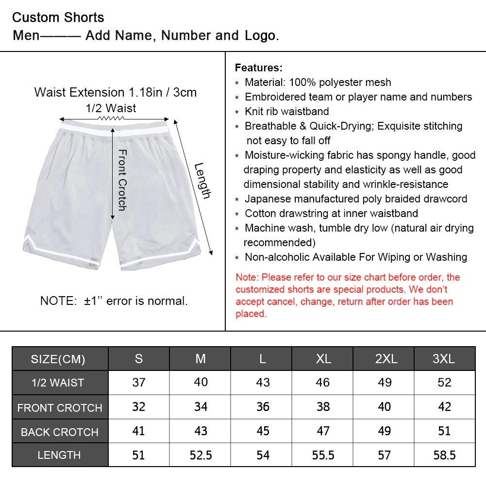 Men Running Workout Basketball Fitness Jogger Mesh Shorts Athletic Wear ...