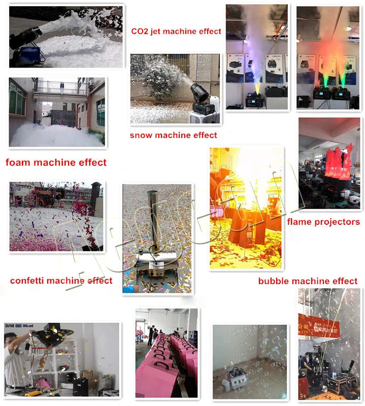 150W Triple Fire Spray 3 Head Fire Jet Dmx Remote Control Flame Machine ...