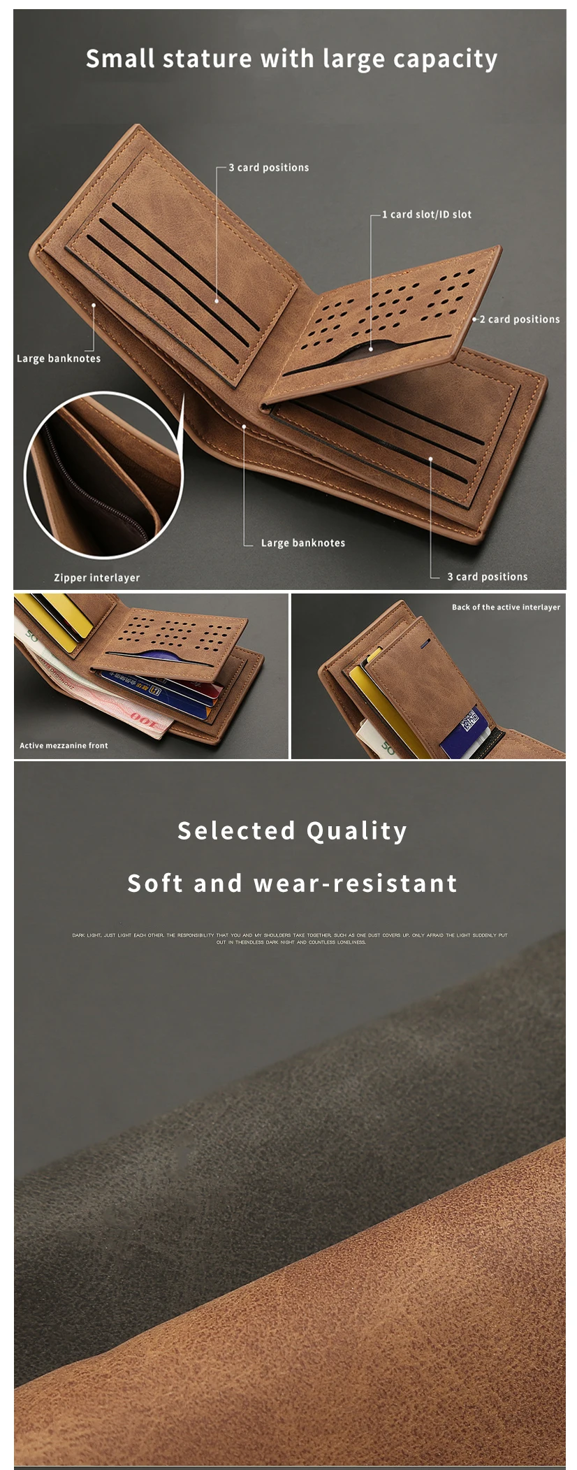 New Trendy Pocket Luxury PU Wallet for Men | Designer Leather Wallet ...