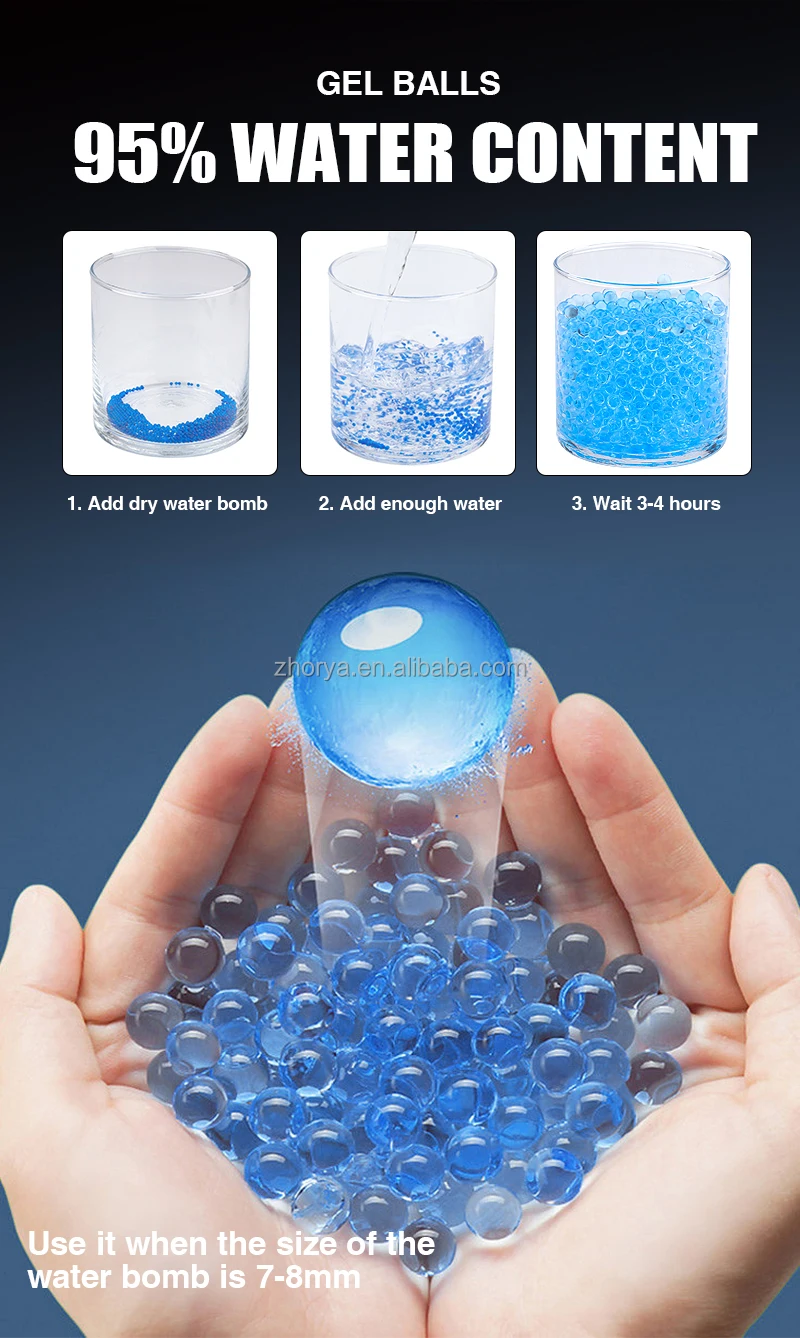 Zhorya M4a1 M416 Electric Gel-gun Gel Baster Plaster Buster Toy Guns ...