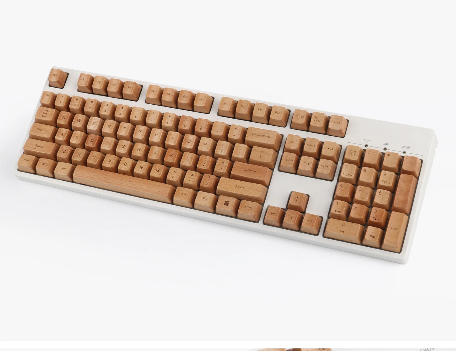 Wooden Keycaps / Walnut Wood Or Bamboo,Oem/odm Keycaps - Buy Customize ...