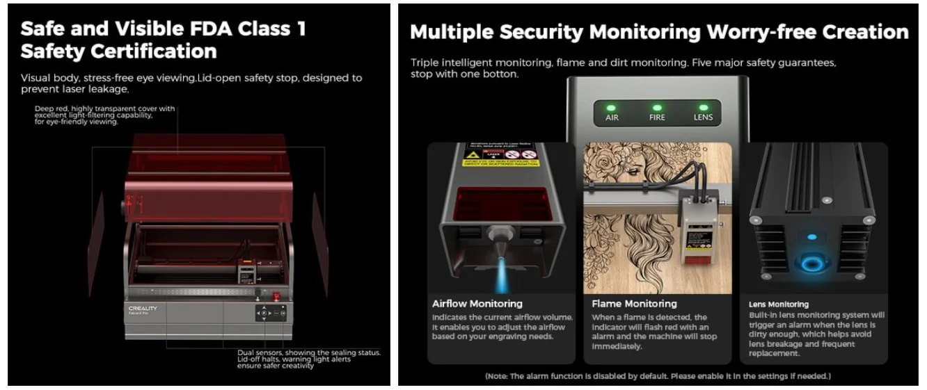 Creality Falcon2 Pro Enclosed Laser Engraver & Cutter| Alibaba.com