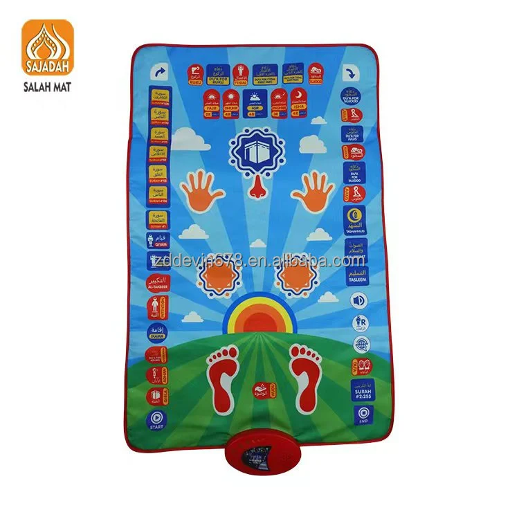 2024 Teach Children To Pray,Educational Prayer Mat Islamic Gift ...