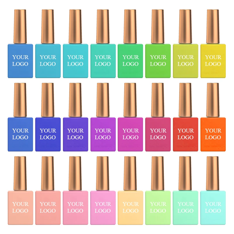 Vdn 24 Neon Colors Nail Art Gel Polish Line Painting Design Nail ...