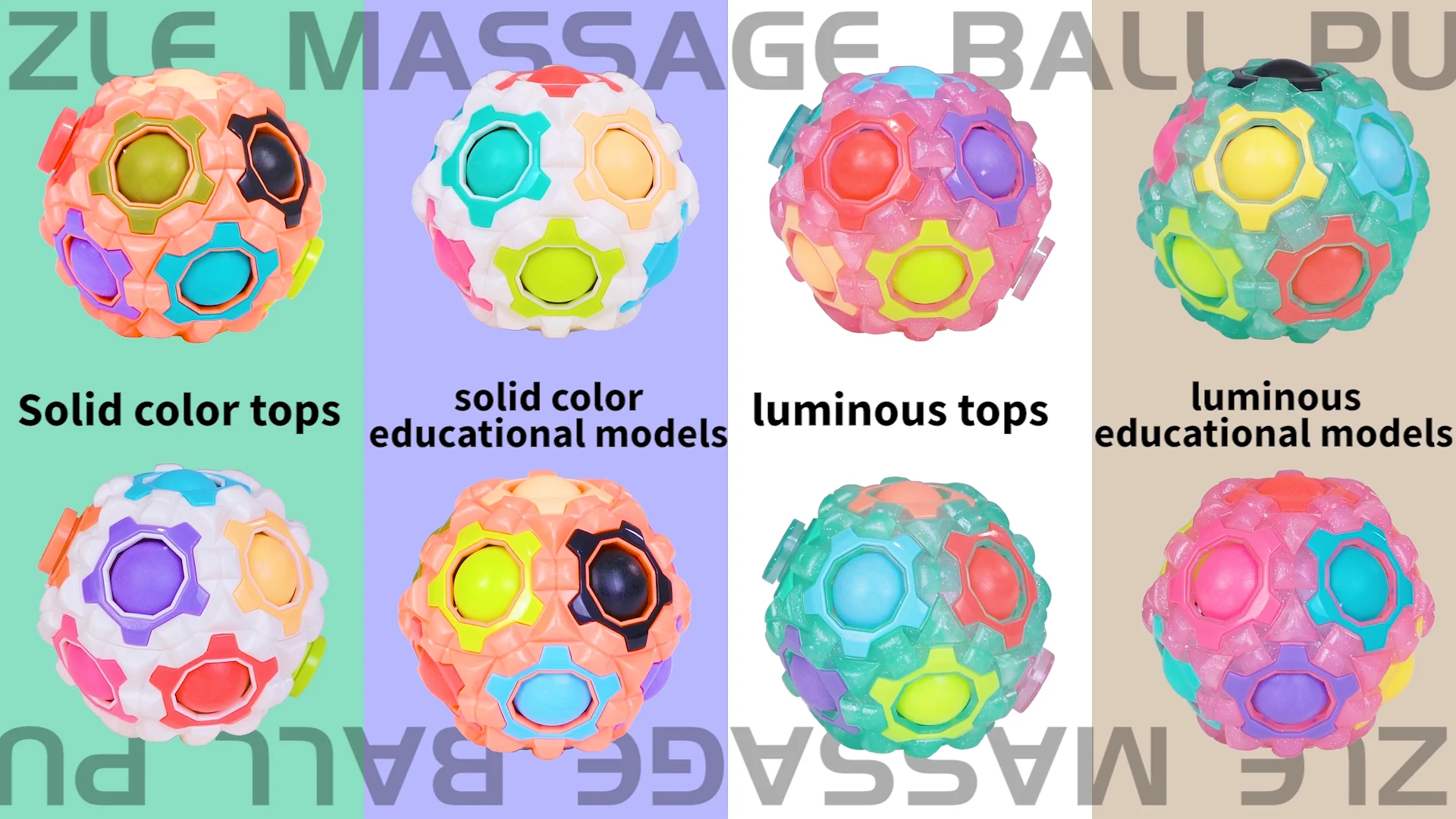 New Design Fingertip Spin Fidget Rainbow Ball Hot Spinner Stress ...