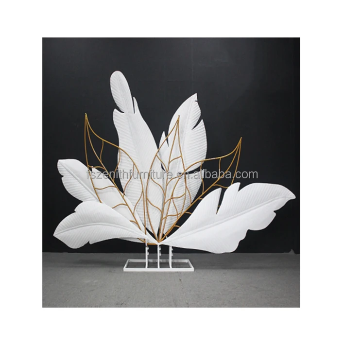 Wedding Props Centerpiece Decor Crystal Acrylic Metal Ceiling Ring ...