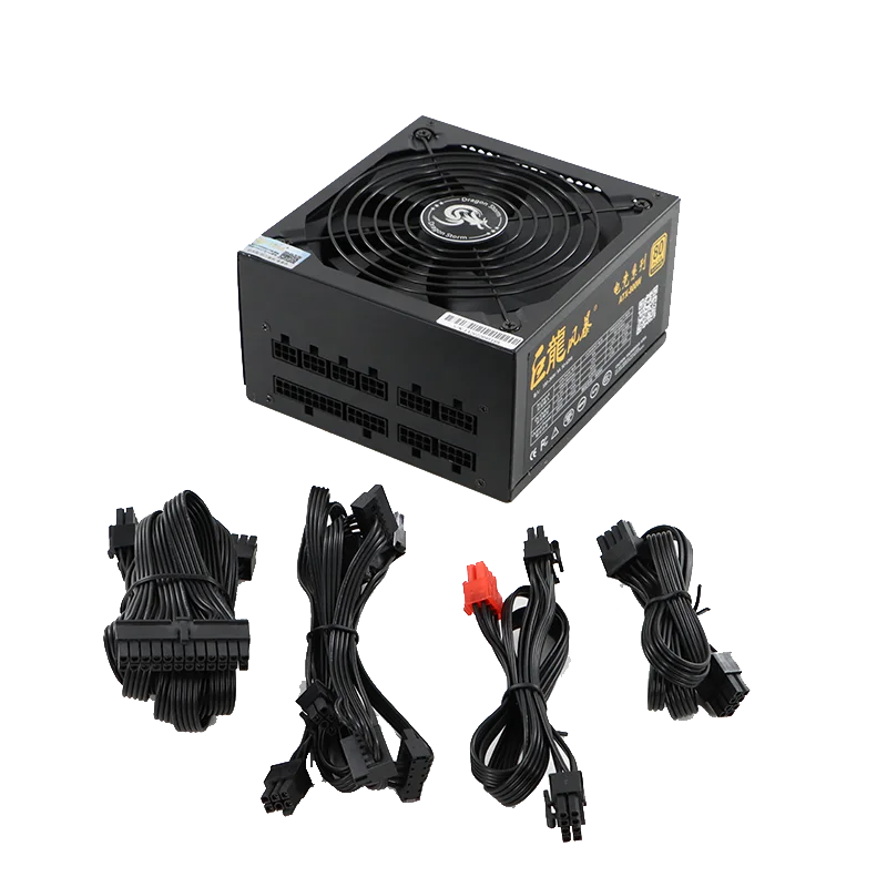 Julongfengbao 800w Apfc Atx 80 Plus Standard Fully Modular 14cm Fan Pc ...