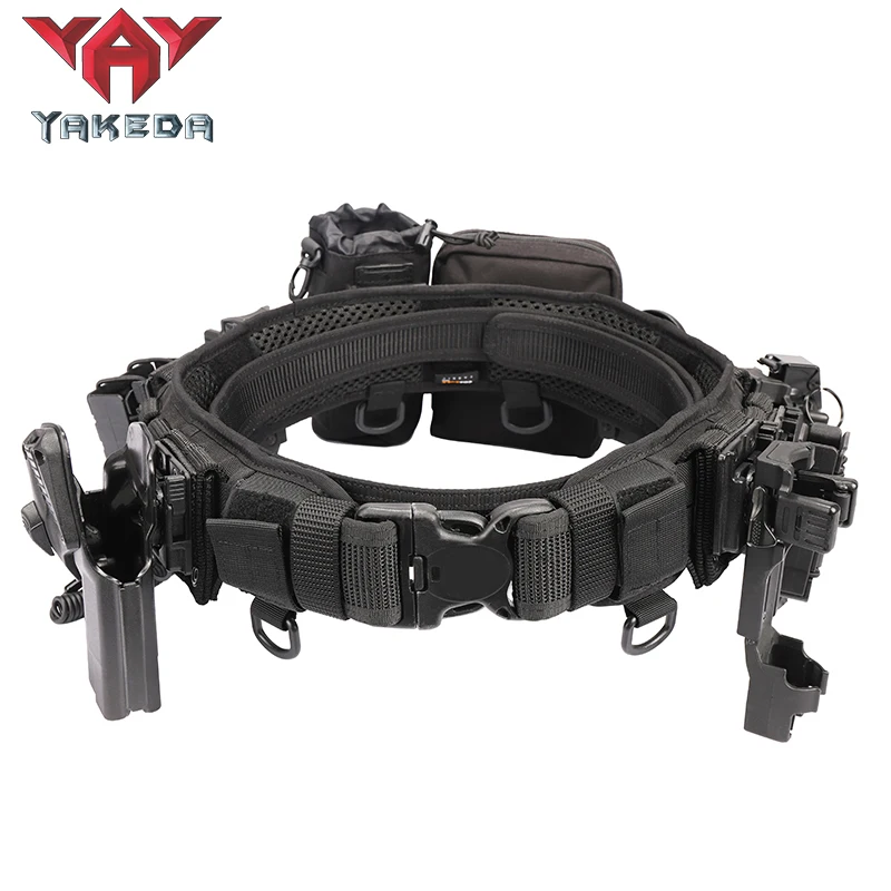 Yakeda Tactical Belt Setup - Quick Attach & Release System
