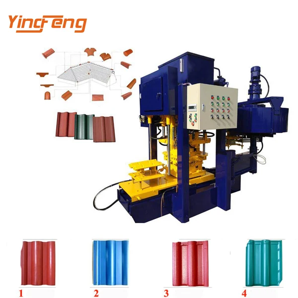 Concrete Terrazzo Ceramic Roof Floor Cement Tile Making Machine Price ...