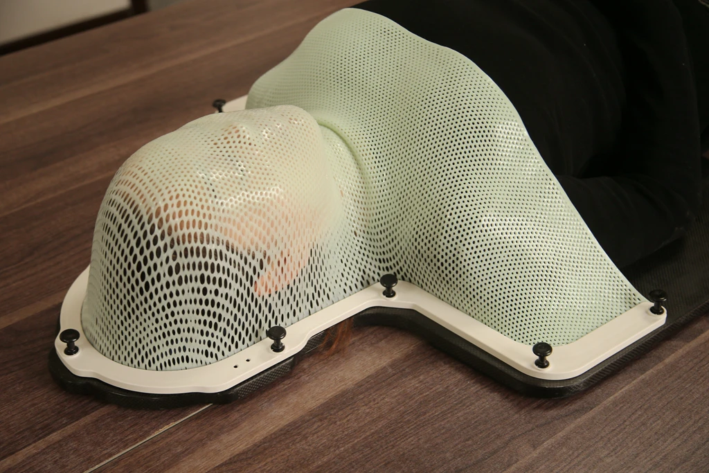 Medical Supplier S-frame Head Neck Shoulder Thermoplastic Mask for ...
