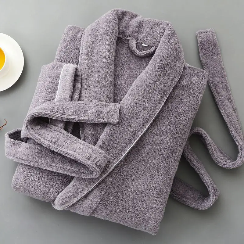 Luxury Unisex Hotel Ladies Robes - Custom Cozy Terry Cotton