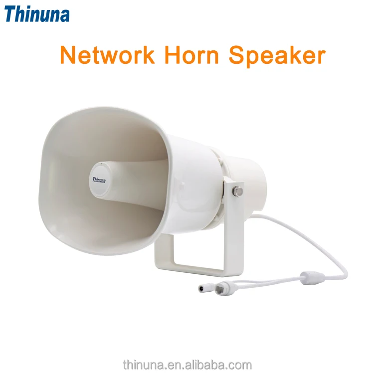 Thinuna IP-30HS III - Weatherproof Network POE IP Horn Speaker