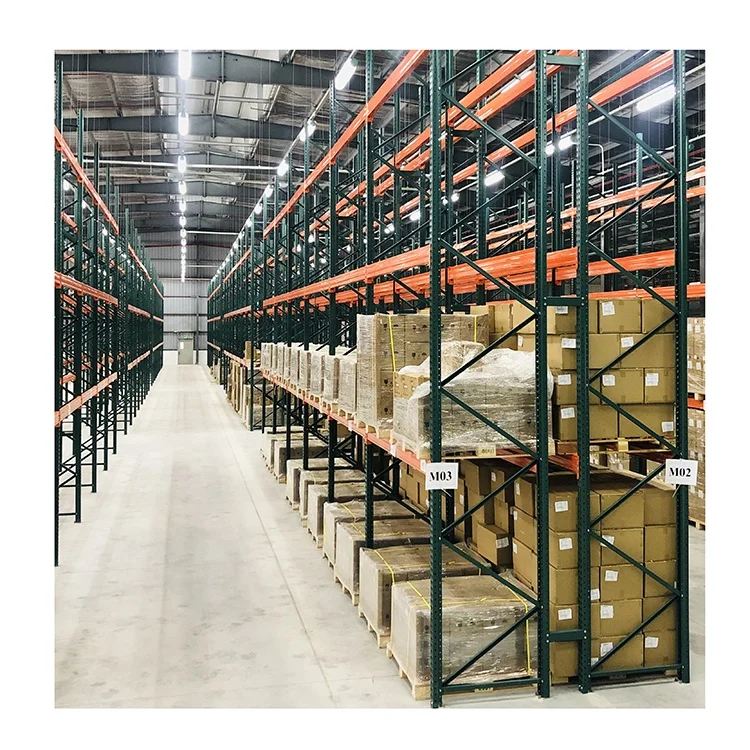 RMI Certificate Heavy Duty Teardrop Pallet Racking System For Warehouse ...