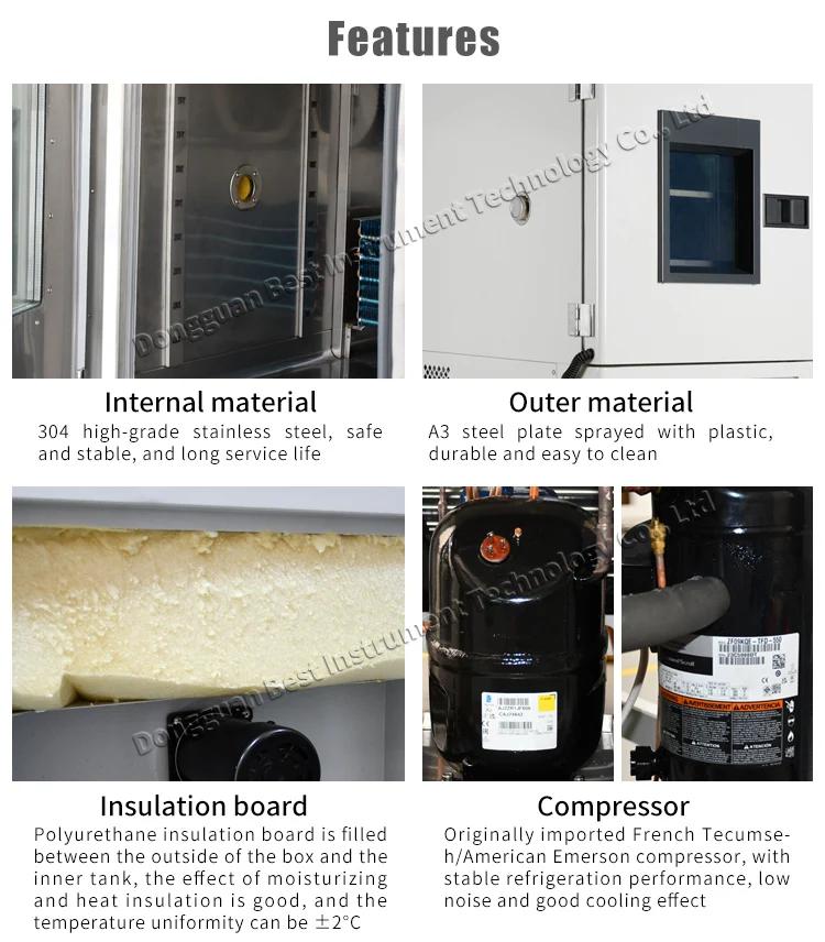 TH-800 Temperature and Humidity Climatic Chamber Laboratory Climatic ...