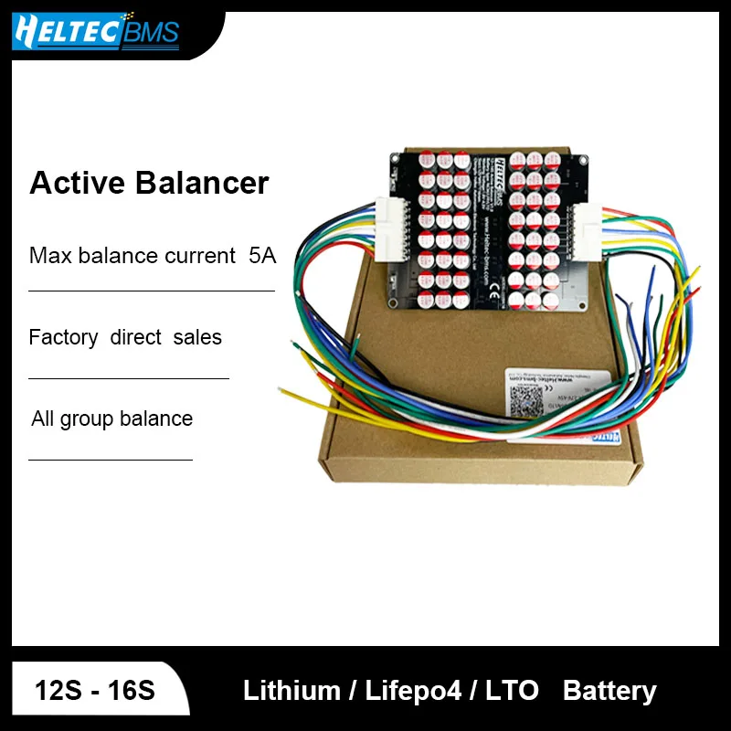 Heltec Wholesale 5A 16S Active Equalizer Balancer for 12S-16S Lifepo4 ...