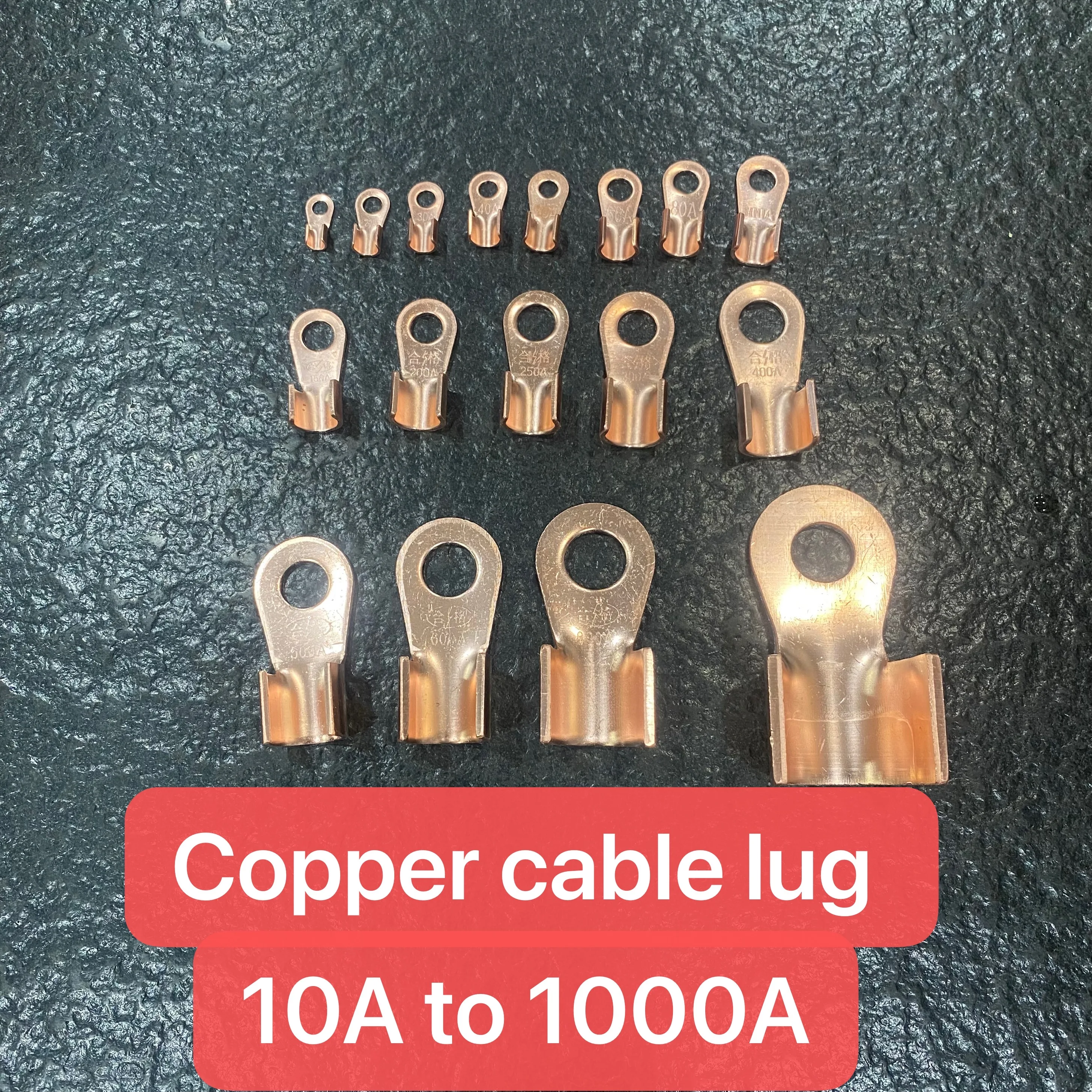 Copper Cable Lugs - Reliable Electrical Wiring Connectors
