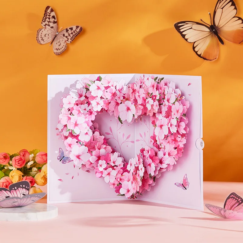 Holiday Explosion Mother's Day Three-dimensional Greeting Card 3d ...
