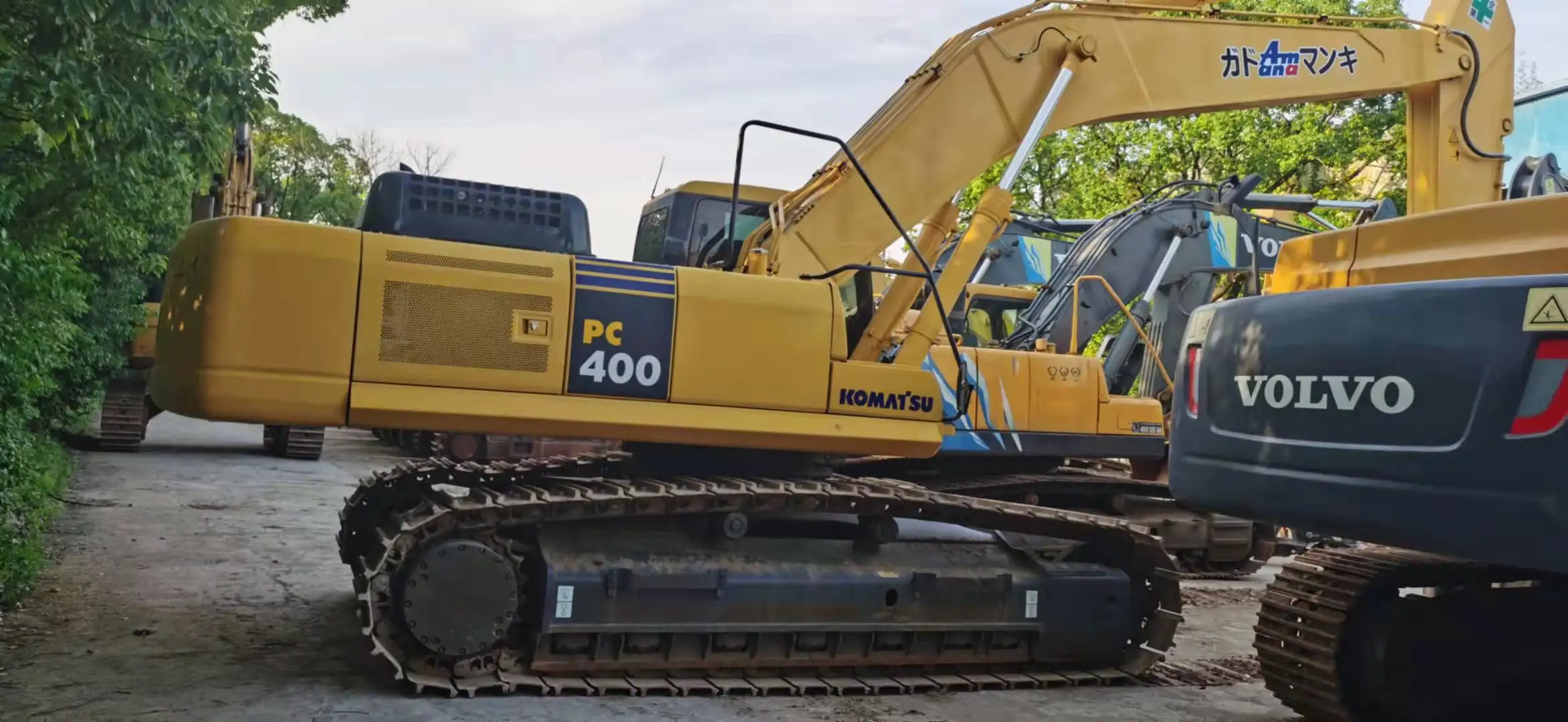 Original Komatsu 400-7 Used Excavator,Komatsu 300 400 Used Excavator ...