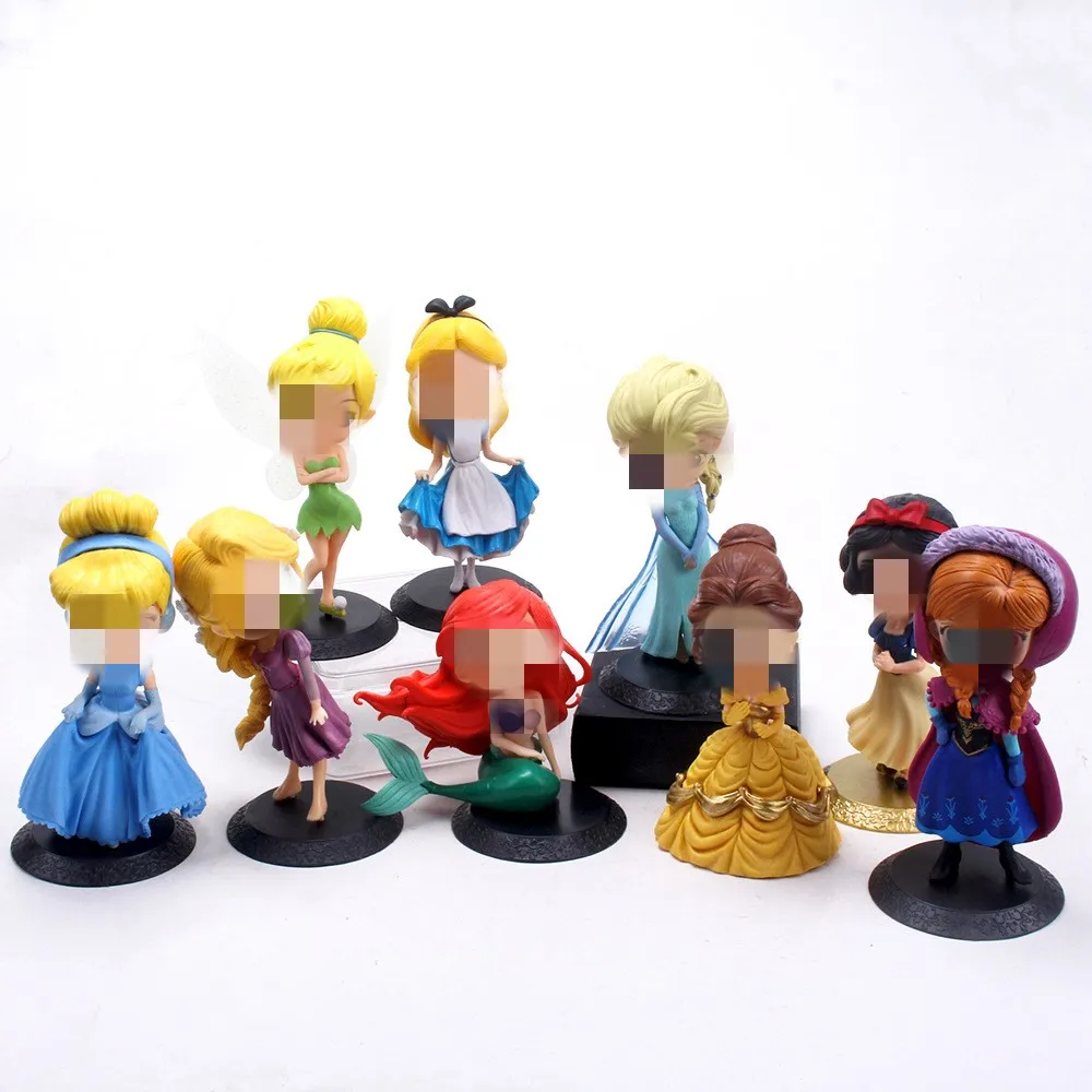 Princess Action figure Princess Anna action figure doll Alice pvc ...