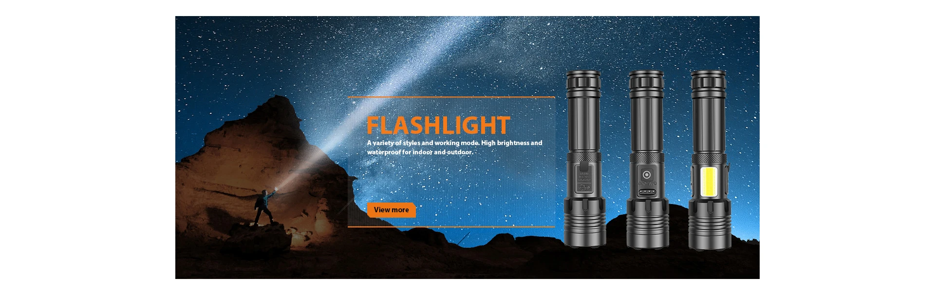 Ningbo Taikoo Outdoor Products Co., Ltd. - Flashlight, Work Light