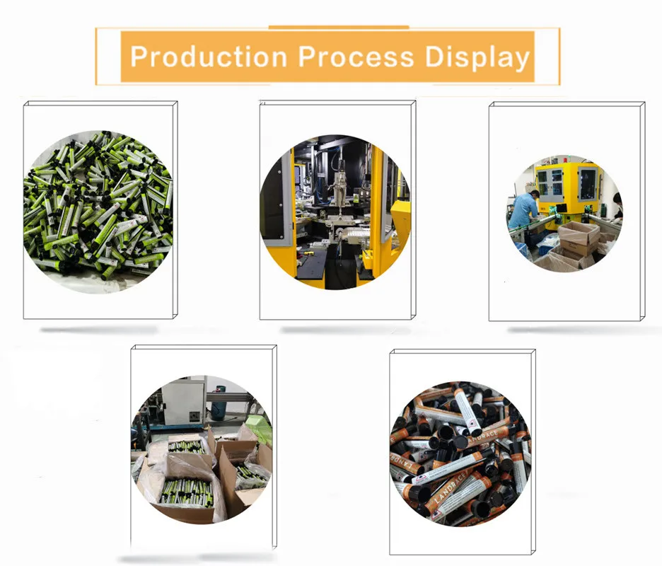 Custom Packaging - Pop Top Tube Container Child Resistant