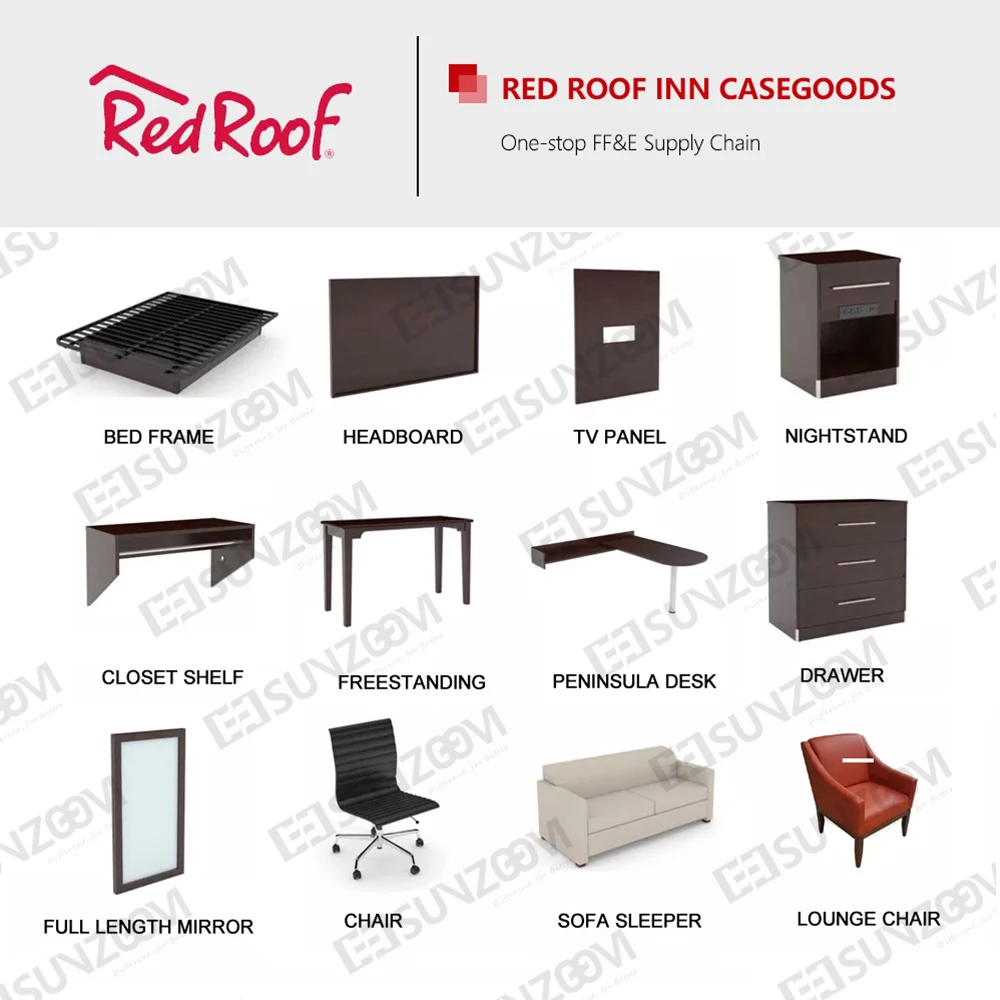Modern Red Roof Inn Furniture Motel Casegoods Products - Buy Red Roof ...