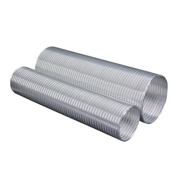 Ventilation System Semi Rigid Duct Aluminum Flexible Air Ducting - Buy ...
