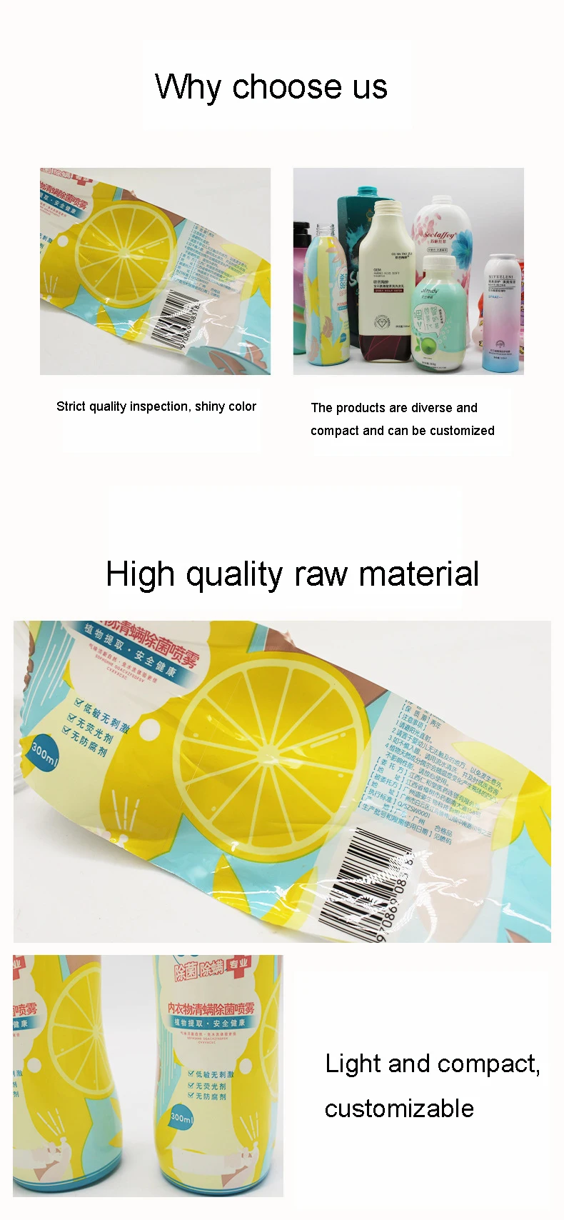 Moisture Proof Color Printed Etiquetas Single Layer Shrinkable Pvc Heat Shrink Film Pet Purified ...