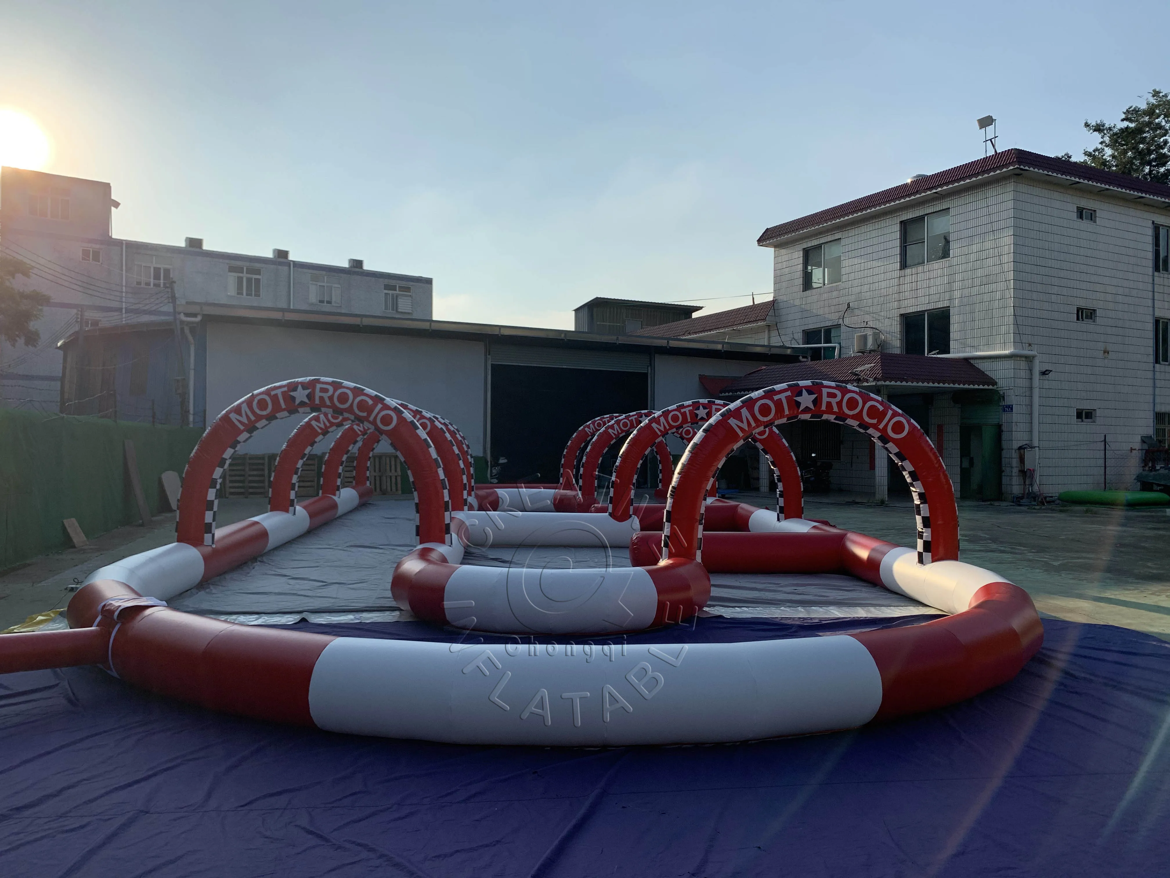 Inflatable Go Kart Tracks - Fun and Sustainable Racing