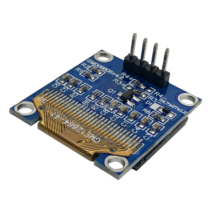 0.96" OLED Display Module I2C Interface, 128x64 Resolution, SSD1306 ...
