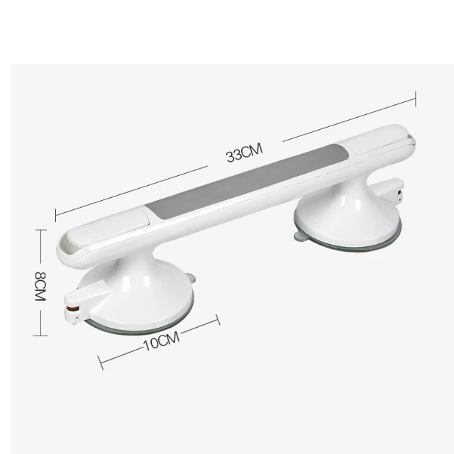 Strong Suction Cup Handrail - Safety for Elderly & Disabled