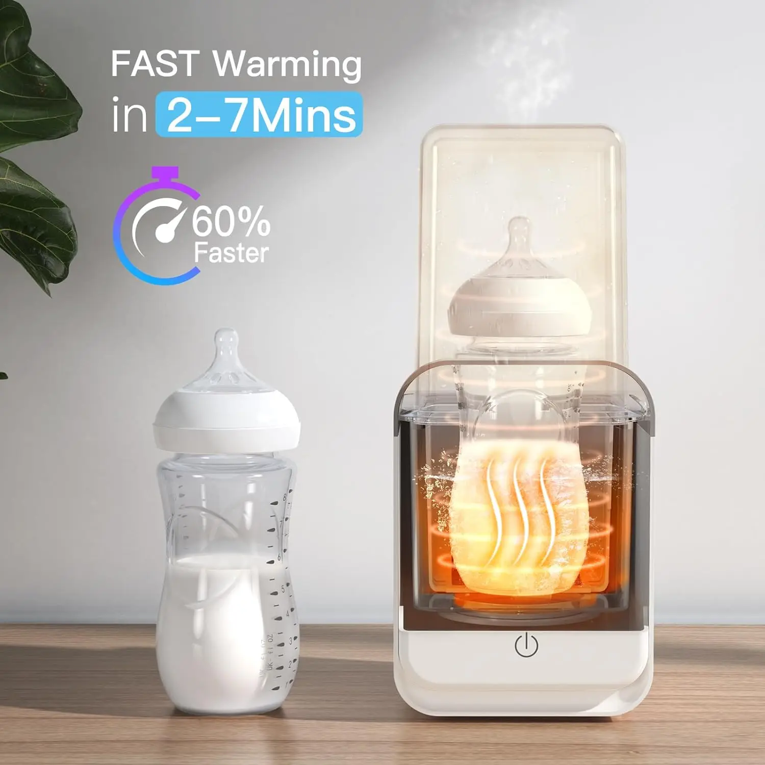 Electric Baby Feeder Bottle Warmer - Steam Sterilization