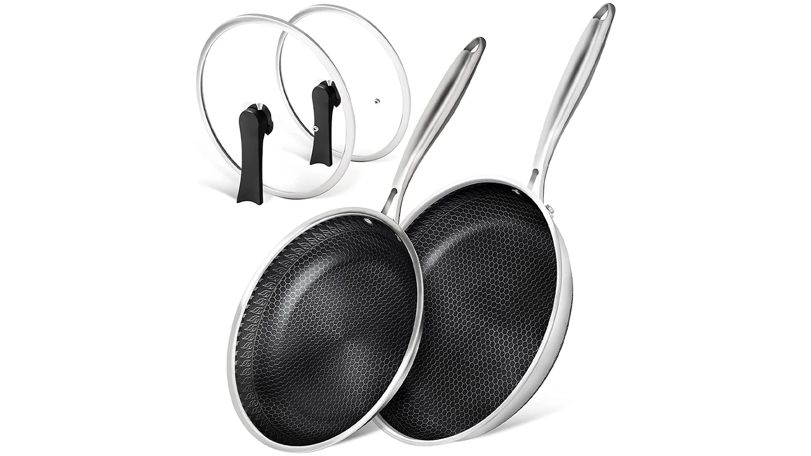 Honeycomb Cooking Ware Wok Non Stick Frying Pan Non-stick,Master Chef ...