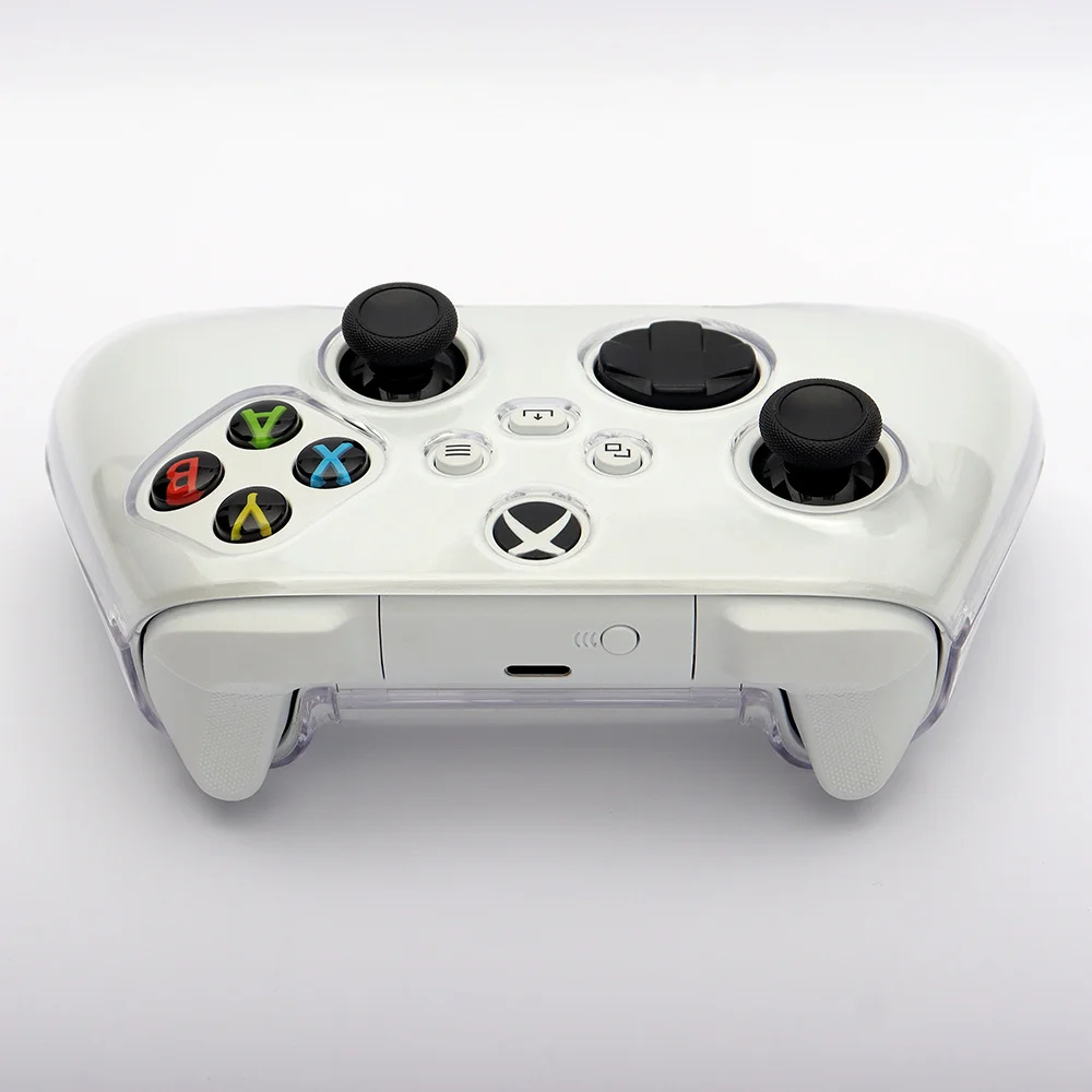 For Xbox Series X Wireless Controller Crystal Case PC Clear Handle for ...