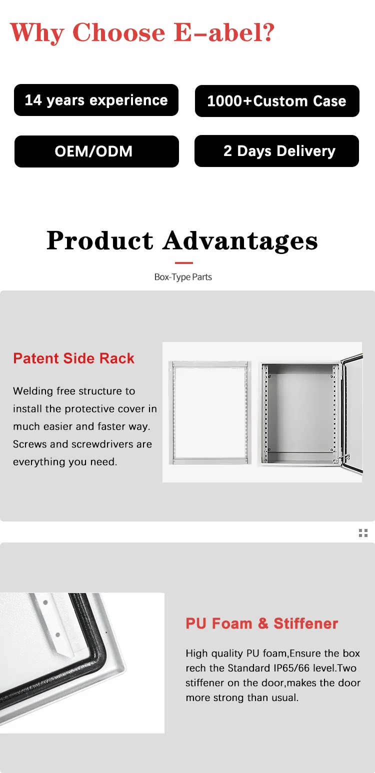 IP65 IP66 Electrical Enclosures - Durable and Customizable
