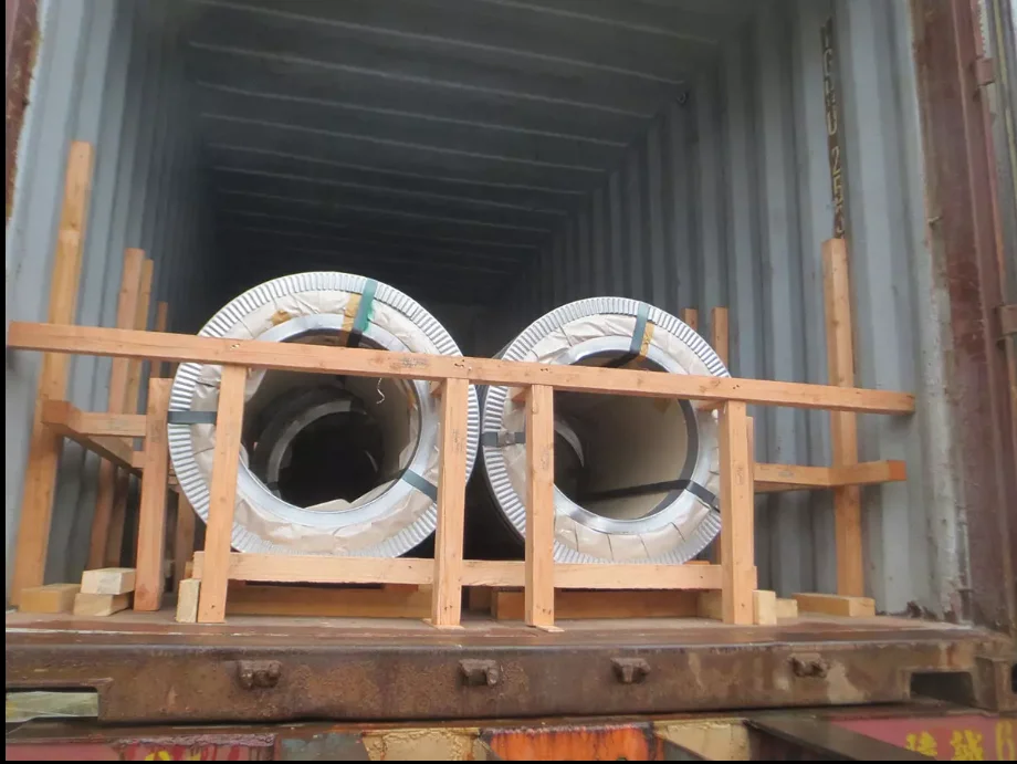 Coated Corrugated Prepainted Galvanized Steel For Industrial ...