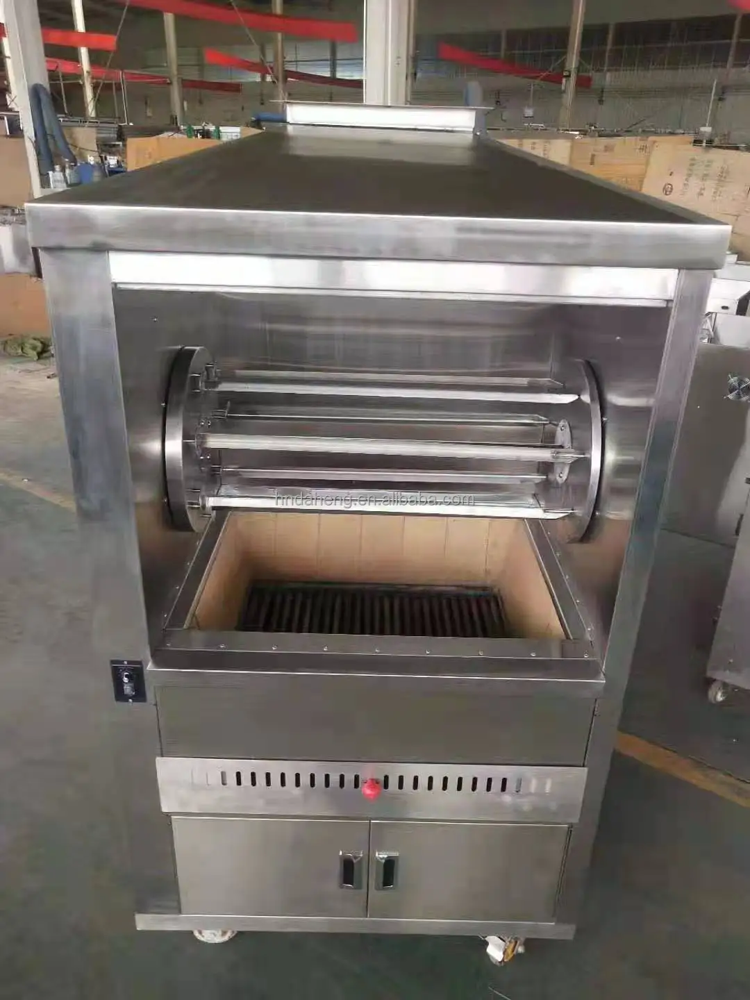 High Efficiency Chicken Barbecue Grills - Wood & Charcoal