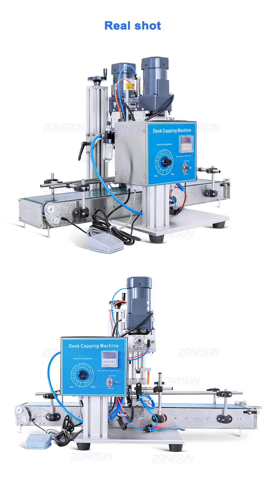 ZONESUN ZS-XG6100C Bottle Capping Machine - Efficient & Reliable