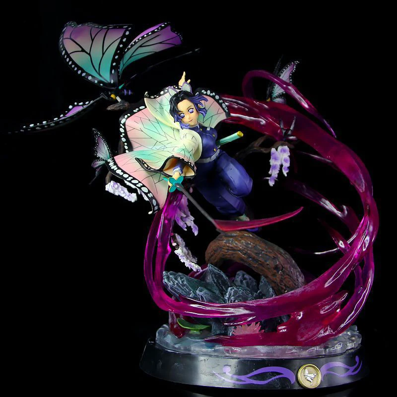 Wholesale Best Quality Figure PVC Purple Butterfly Agatsuma Zenitsu OEM ...