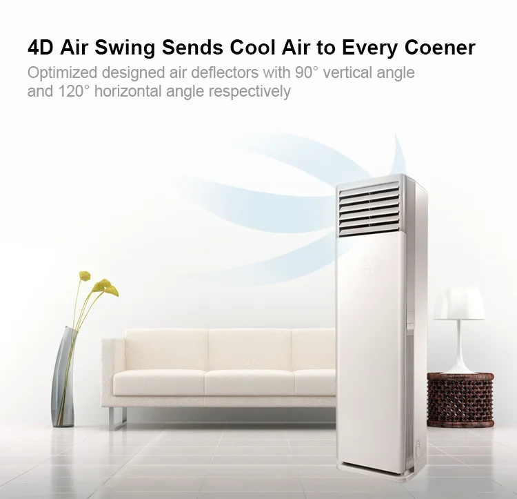 Gree 60000 BTU Floor Standing Air Conditioner - Turbo Cooling, App ...