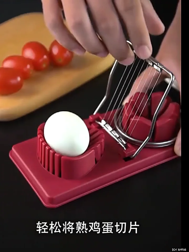 Stainless Steel Egg Cutters 2 In 1 Divider Splitter Slicers Kitchen ...