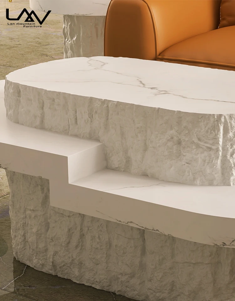 Nordic FRP Coffee Table - Stylish & Durable Living Room