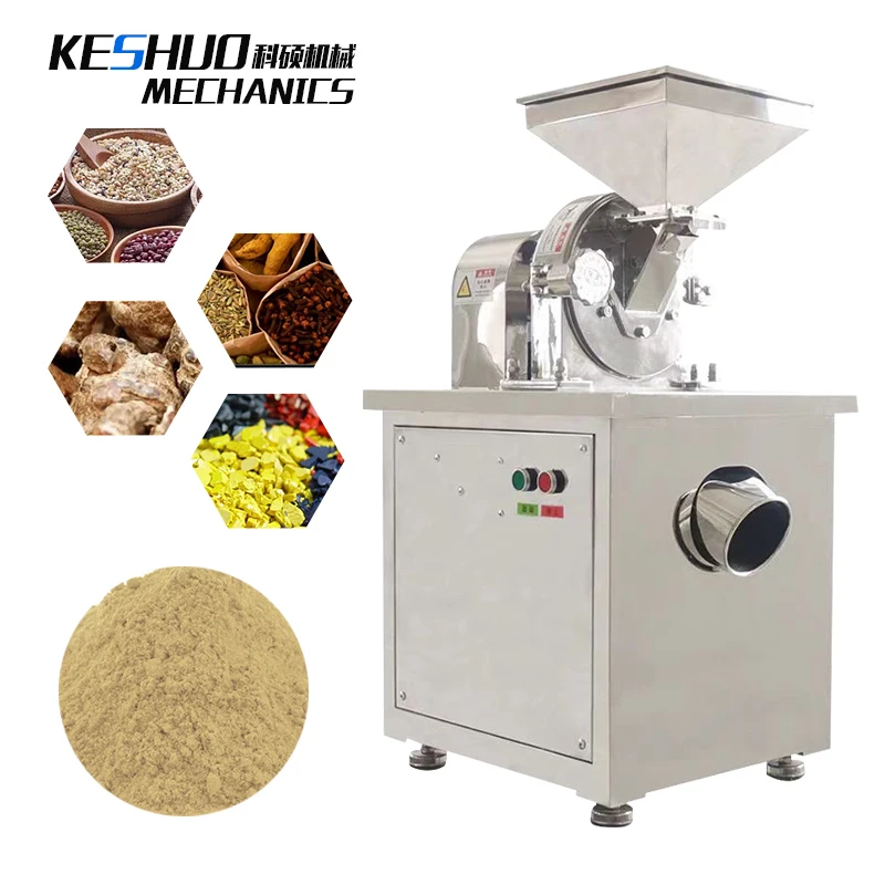Heavy-Duty Large-Scale Grain Milling Machine 304 Stainless Steel Powder ...