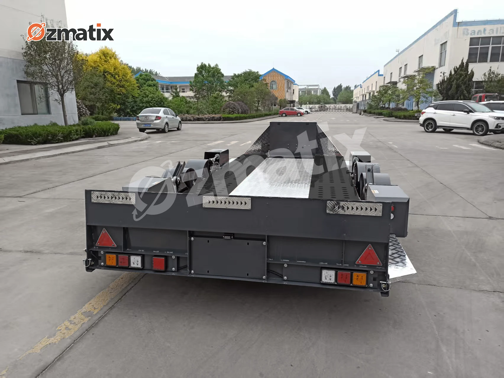 Hydraulic Car Trailer SUV Racer Transporter Low-Profile Tilt Deck ...