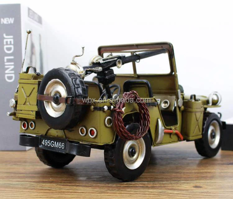 1940 Willys-Overland Car 1:12 Scale Retro Classic Model